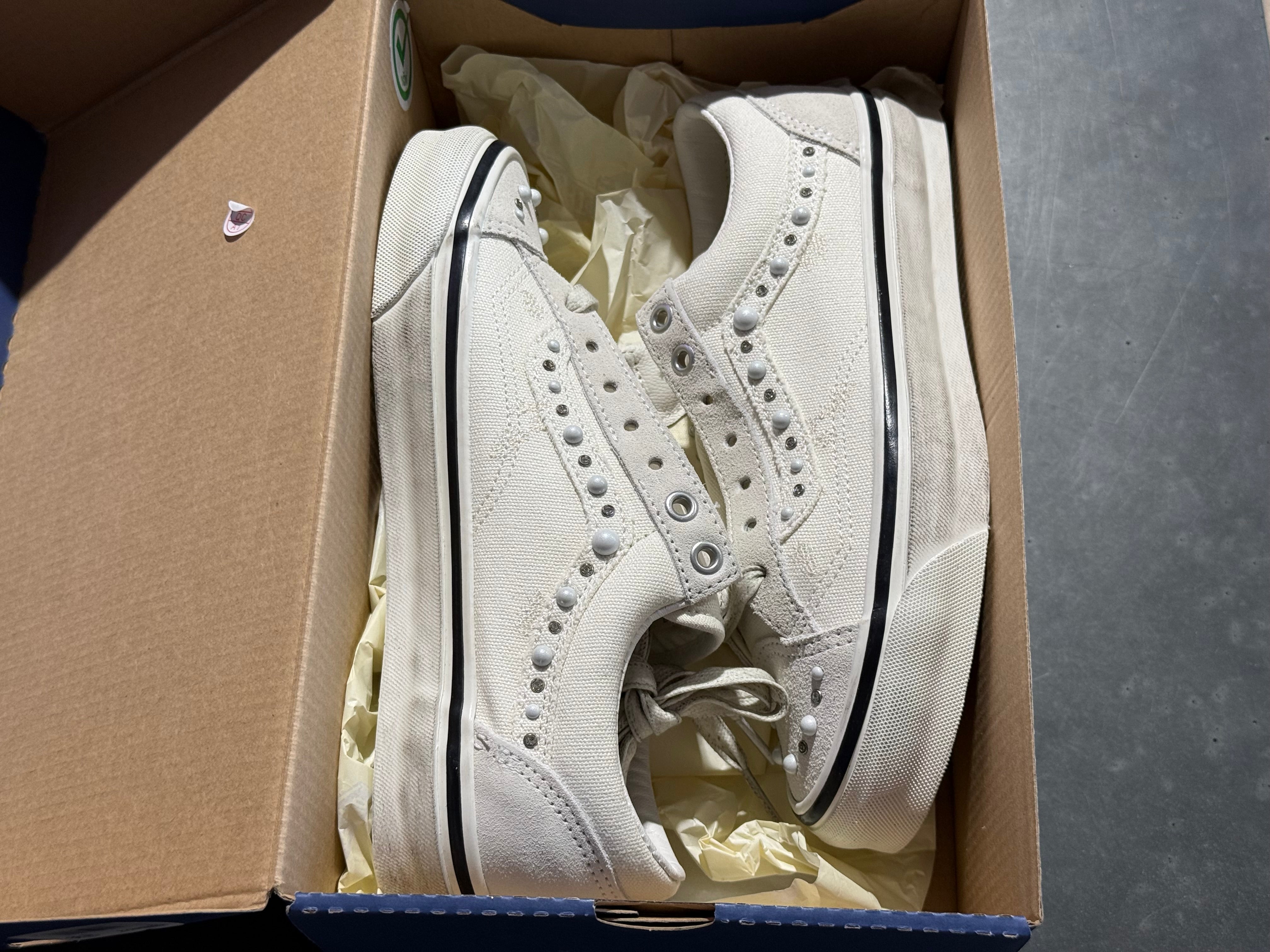 Vans OTW Old Skool 36 Pearlized Pack - Marshmallow Size 5.5